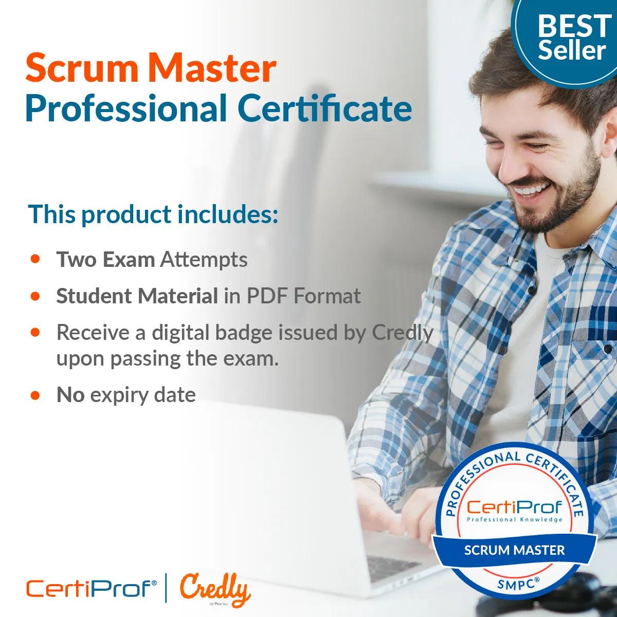 Scrum Master Professional Certificate | CertiProf - Brasil
